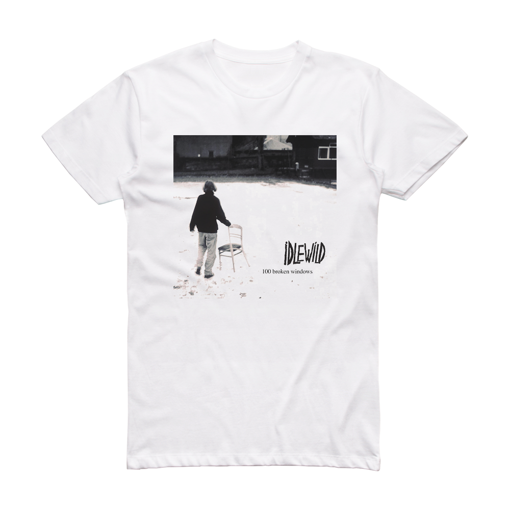 Idlewild 100 Broken Windows Album Cover T-Shirt White – ALBUM COVER T ...