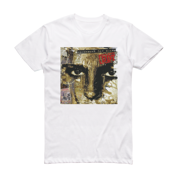 DDT 4 Album Cover T-Shirt White – ALBUM COVER T-SHIRTS