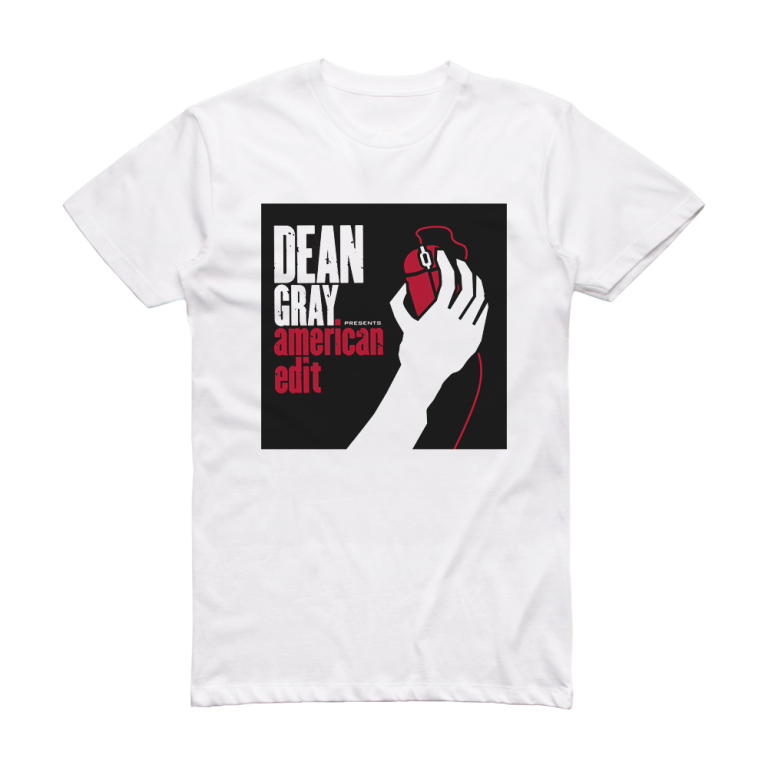 Dean Gray American Edit Album Cover T-Shirt White – ALBUM COVER T-SHIRTS