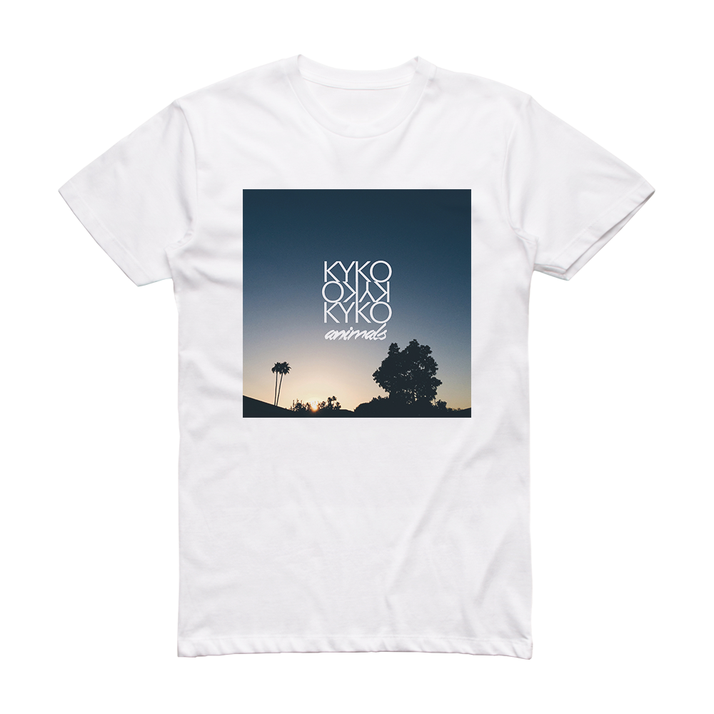 KYKO Animals Album Cover T-Shirt White – ALBUM COVER T-SHIRTS