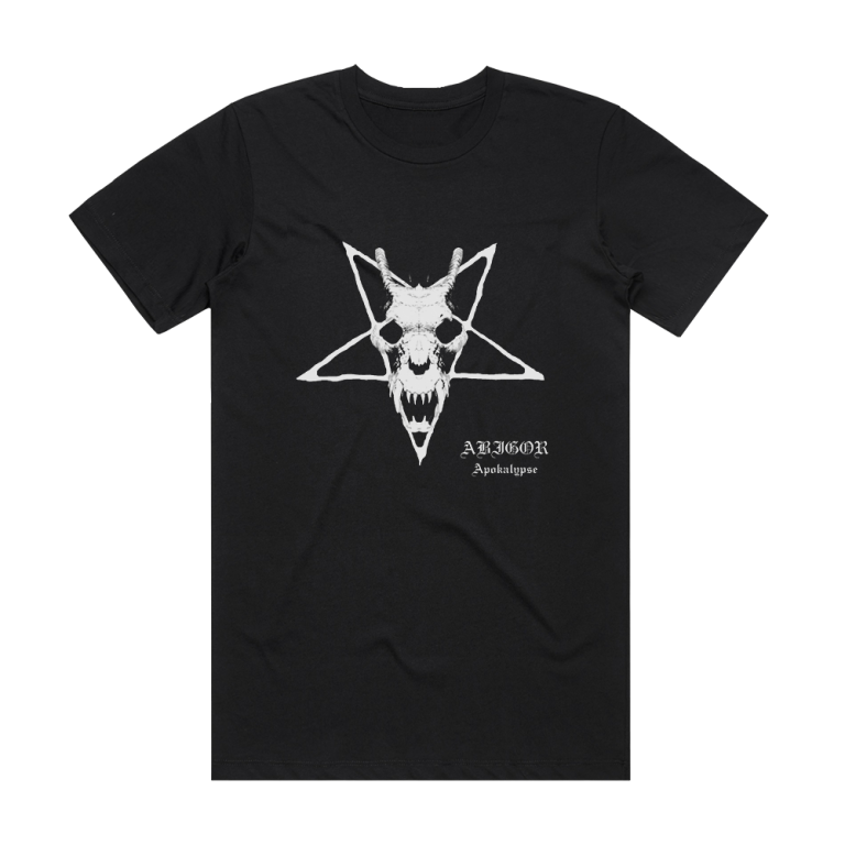 Abigor Apokalypse Album Cover T-Shirt Black – ALBUM COVER T-SHIRTS