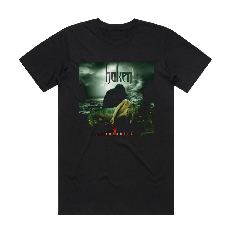 Haken Aquarius Album Cover T-Shirt Black – ALBUM COVER T-SHIRTS
