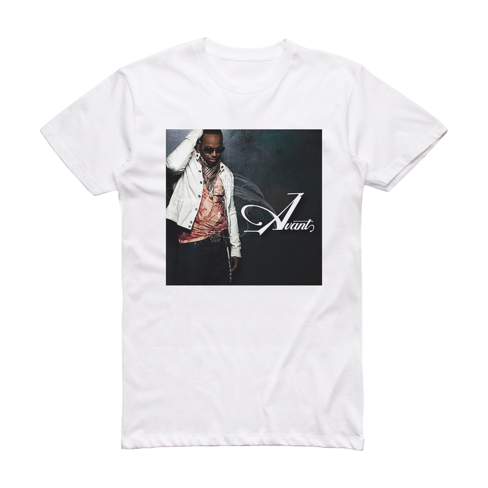 Avant Avant Album Cover T-Shirt White – ALBUM COVER T-SHIRTS