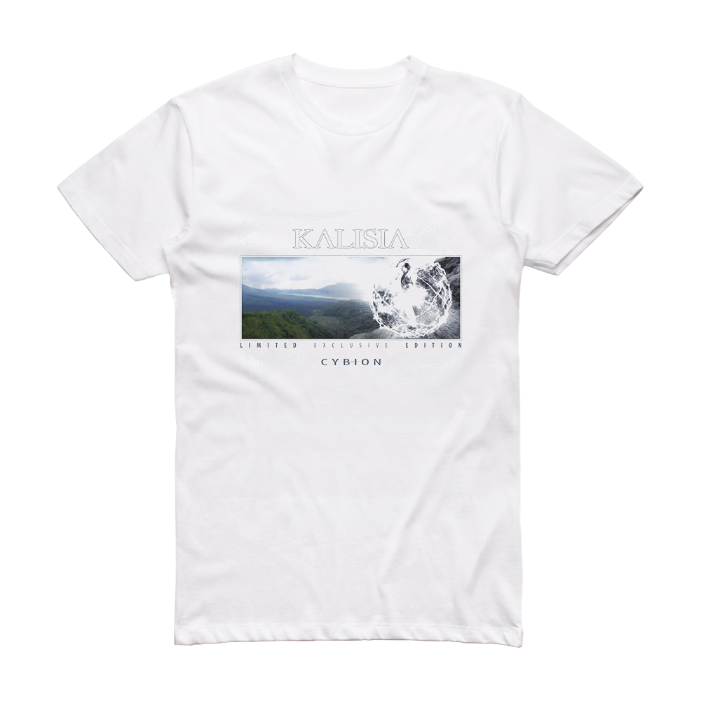 Kalisia Cybion Album Cover T-Shirt White – ALBUM COVER T-SHIRTS
