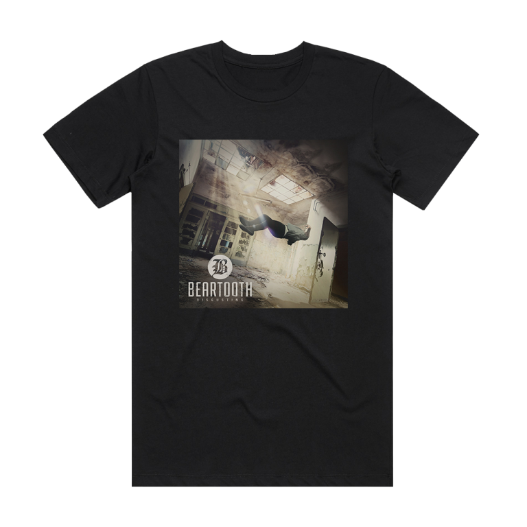 Beartooth Disgusting Album Cover T-Shirt Black – ALBUM COVER T-SHIRTS