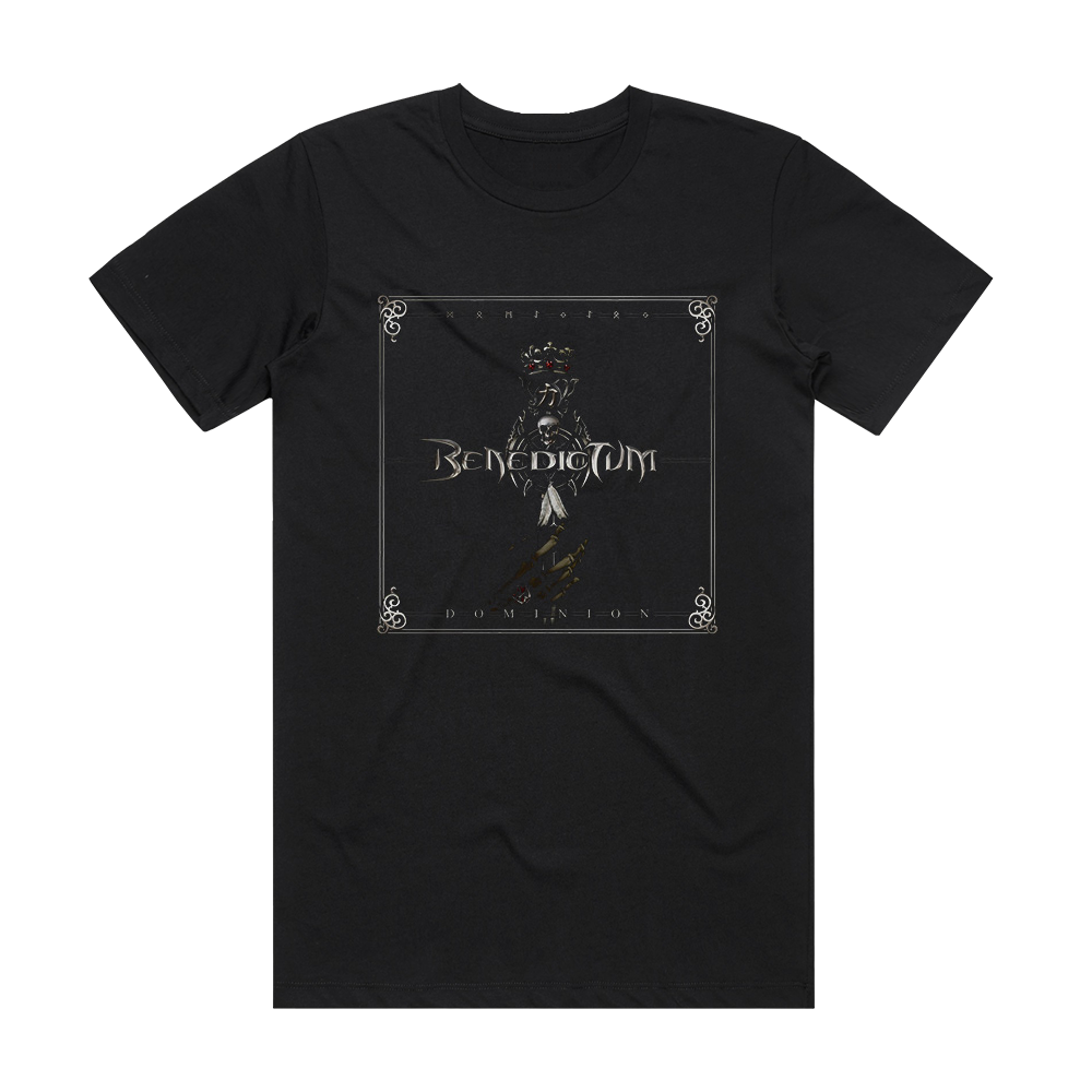 Benedictum Dominion Album Cover T-Shirt Black – ALBUM COVER T-SHIRTS