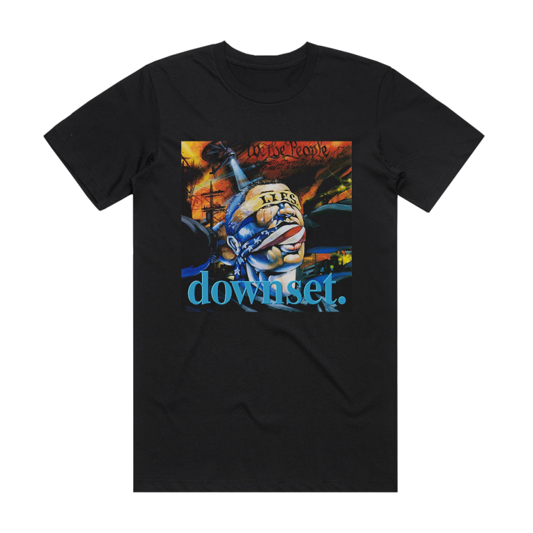 downset Downset Album Cover T-Shirt Black – ALBUM COVER T-SHIRTS