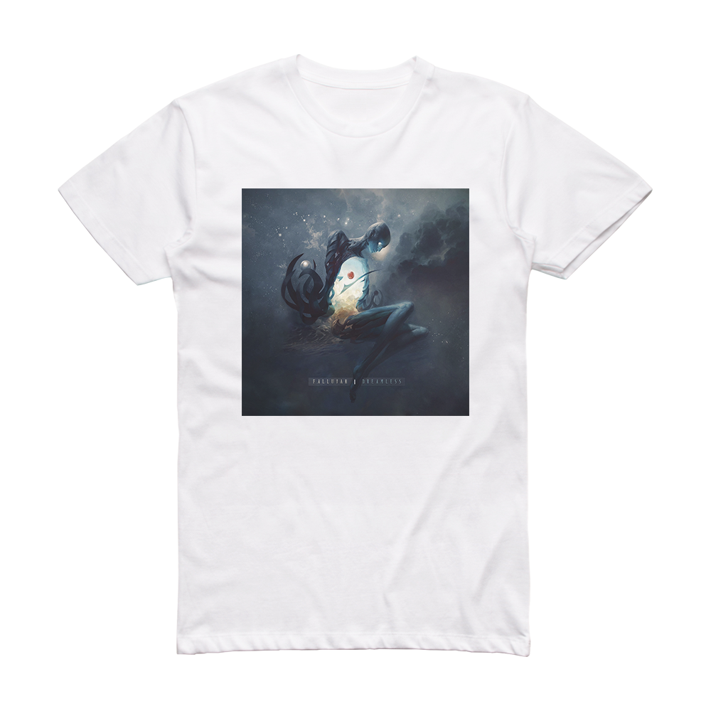 Fallujah Dreamless Album Cover T-Shirt White – ALBUM COVER T-SHIRTS