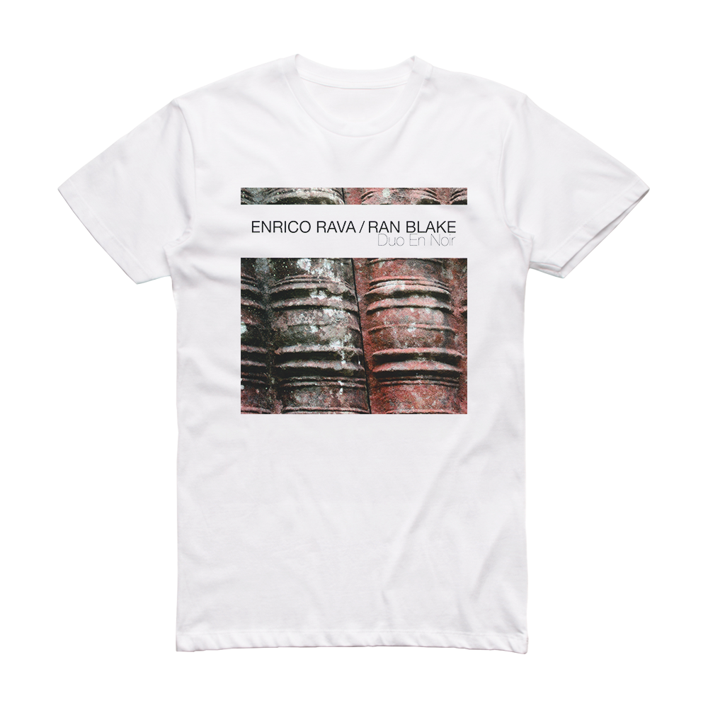 Enrico Rava Duo En Noir Album Cover T-Shirt White – ALBUM COVER T-SHIRTS