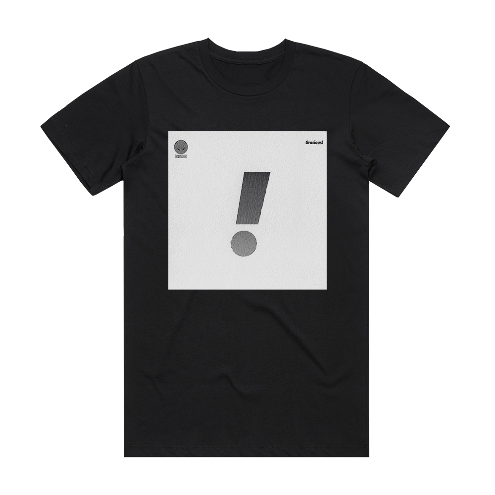 Gracious Gracious Album Cover T-Shirt Black – ALBUM COVER T-SHIRTS