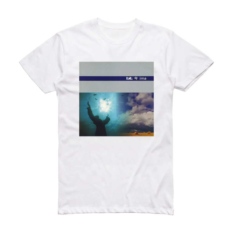BT Ima 1 Album Cover T-Shirt White – ALBUM COVER T-SHIRTS