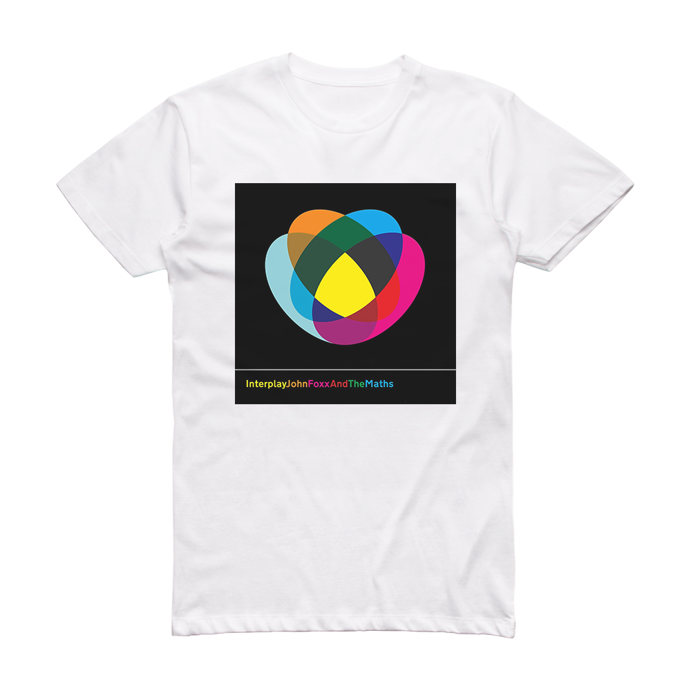 John Foxx and the Maths Interplay Album Cover T-Shirt White – ALBUM ...