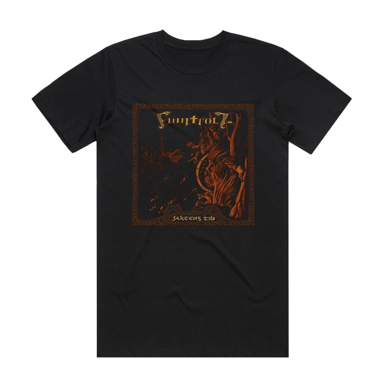 Finntroll Jaktens Tid Album Cover T-Shirt Black – ALBUM COVER T-SHIRTS
