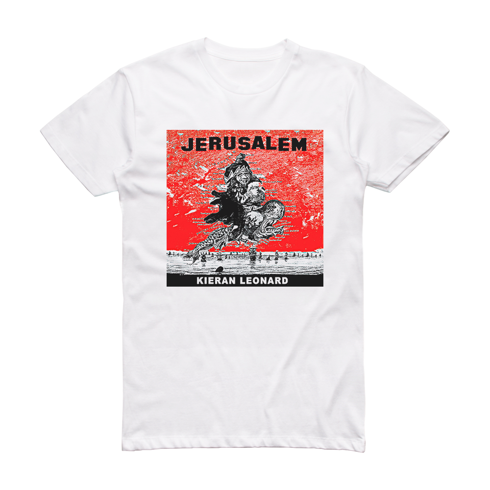 Kieran Leonard Jerusalem Album Cover T-Shirt White – ALBUM COVER T-SHIRTS