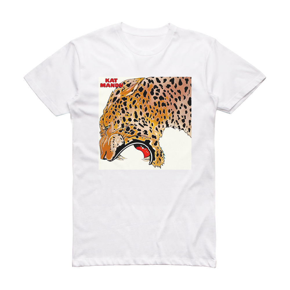 Kat Mandu Kat Mandu Album Cover T-Shirt White – ALBUM COVER T-SHIRTS