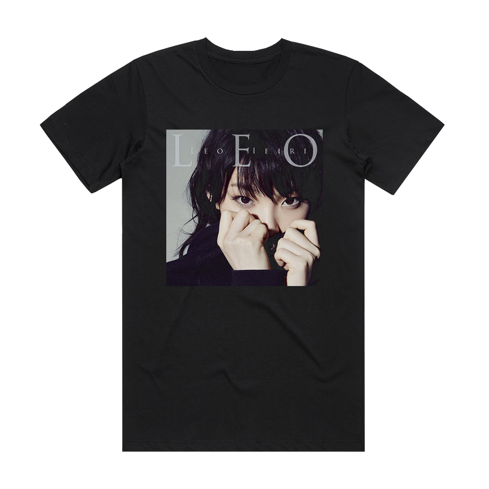 Leo Ieiri Leo Album Cover T-Shirt Black – ALBUM COVER T-SHIRTS