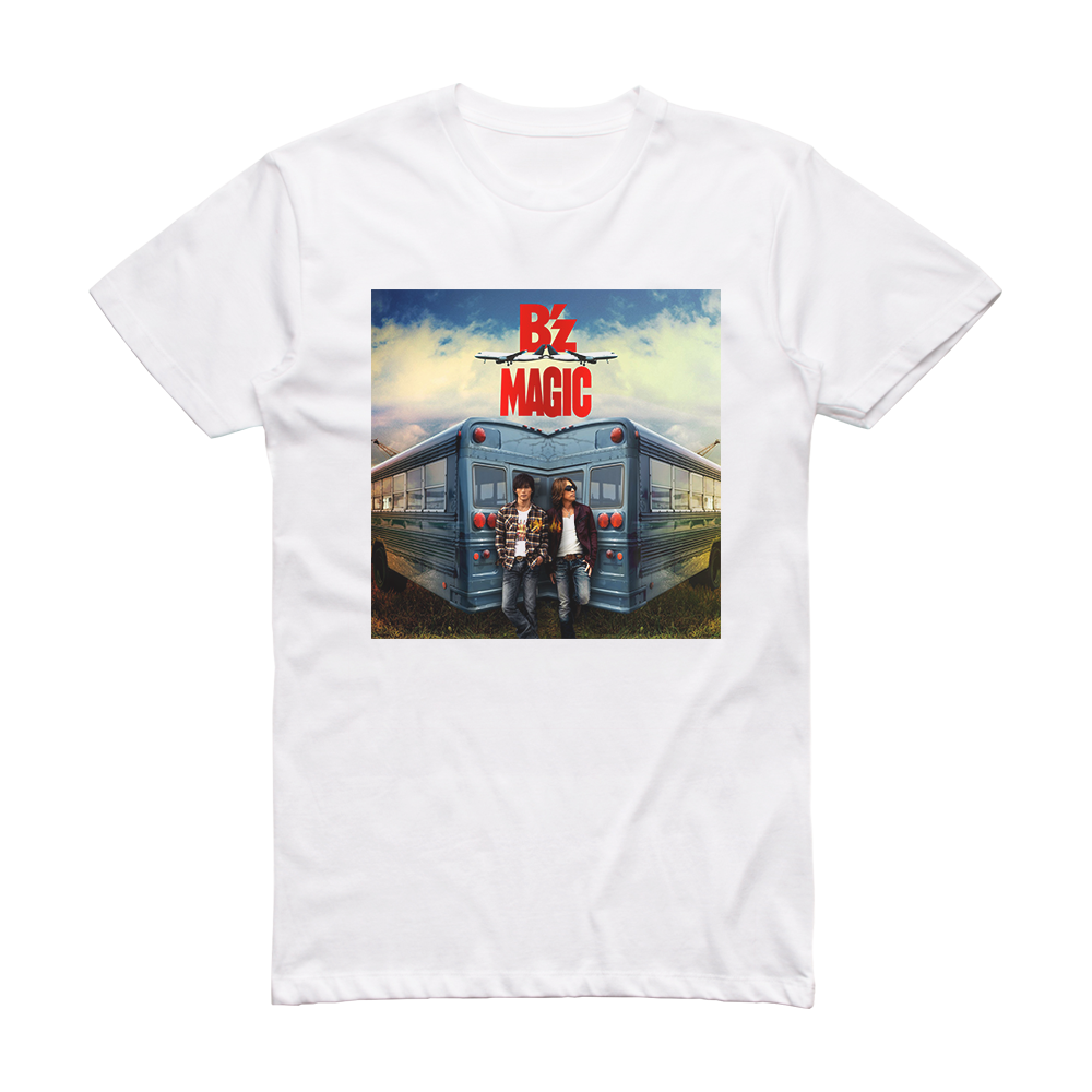 Bz Magic Album Cover T-Shirt White – ALBUM COVER T-SHIRTS