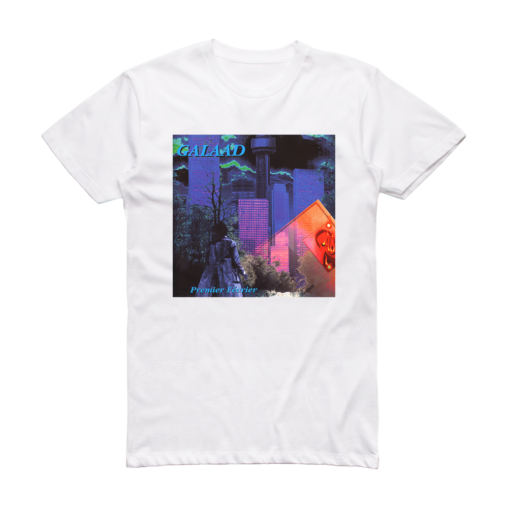 Galaad Premier Fevrier Album Cover T-Shirt White – ALBUM COVER T-SHIRTS