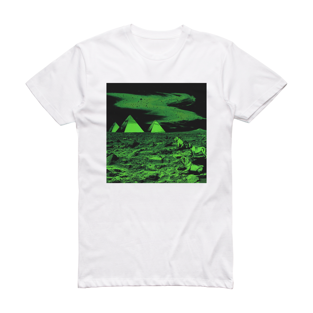 Black Mastiff Pyramids Album Cover T-Shirt White – ALBUM COVER T-SHIRTS