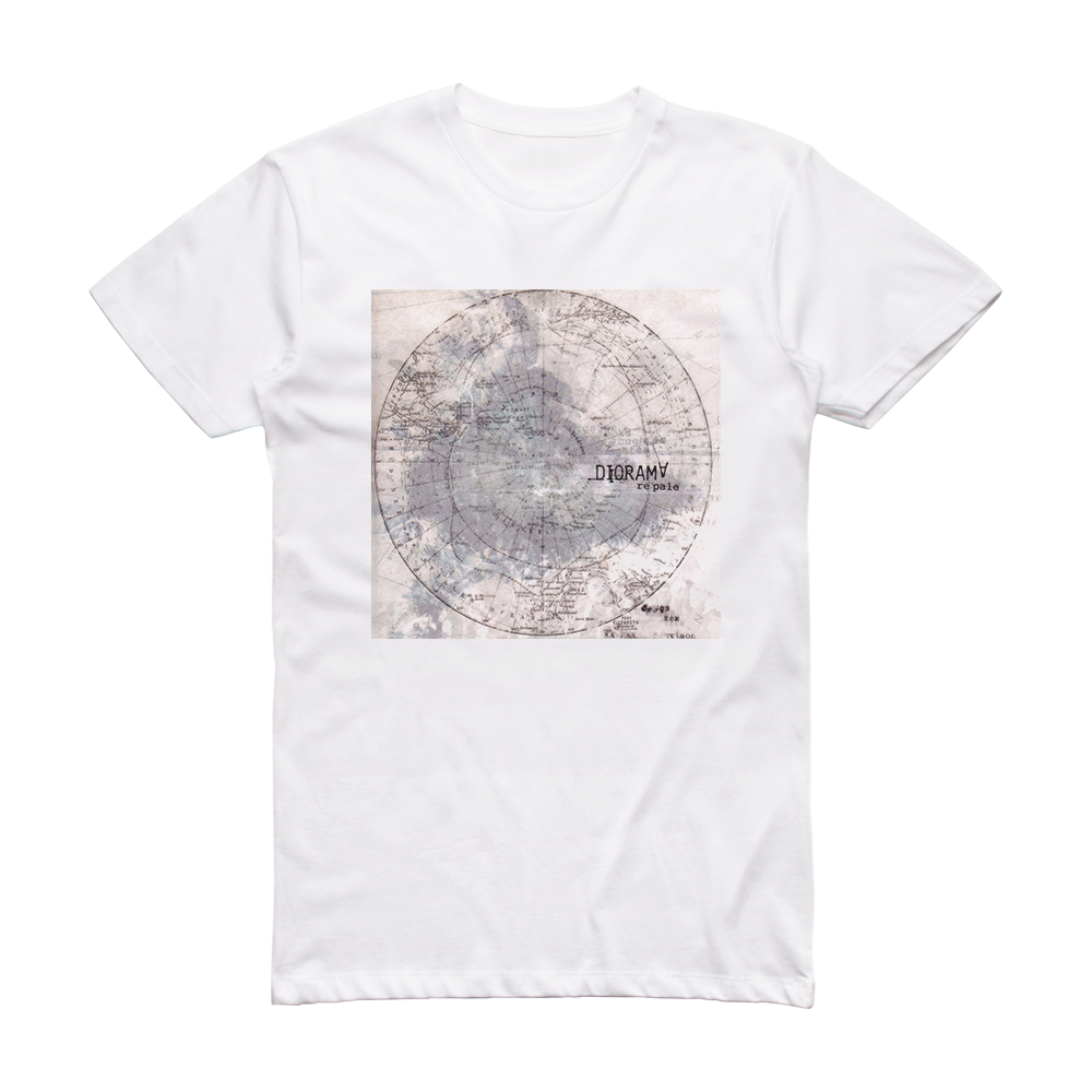 Diorama Repale Album Cover T-Shirt White – ALBUM COVER T-SHIRTS