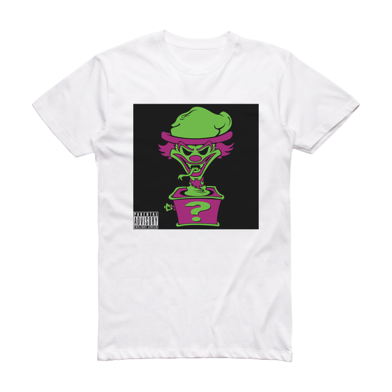 Insane Clown Posse Riddle Box Album Cover T-Shirt White – ALBUM COVER T ...