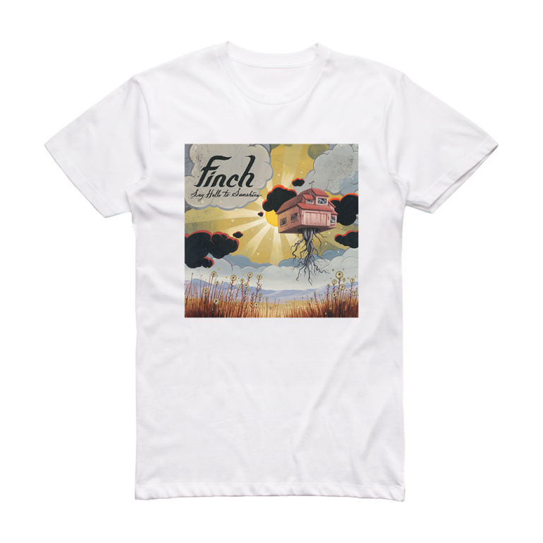 Finch Say Hello To Sunshine Album Cover T-Shirt White – ALBUM COVER T ...