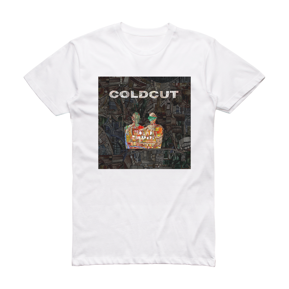 Coldcut Sound Mirrors 2 Album Cover T-Shirt White – ALBUM COVER T-SHIRTS