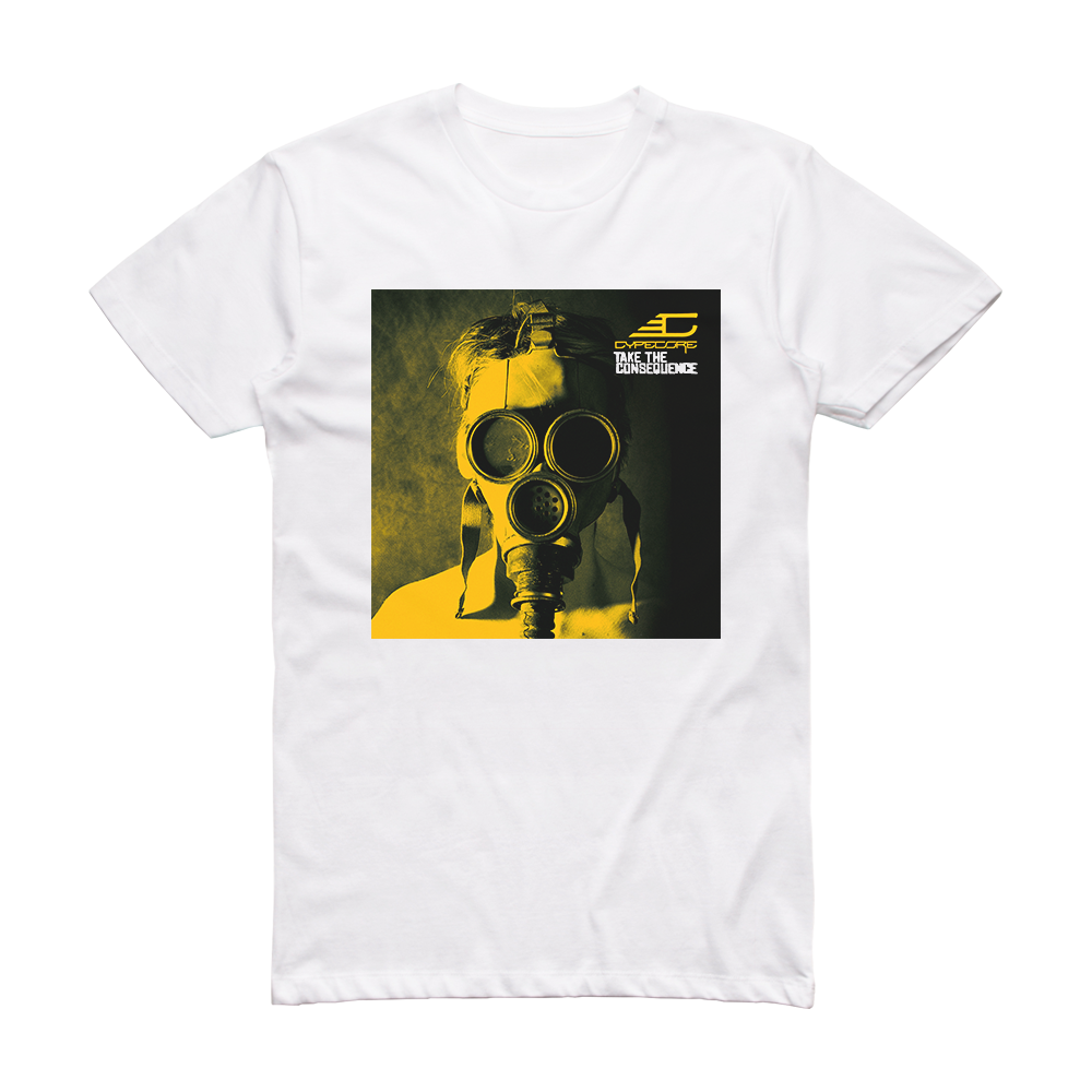 Cypecore Take The Consequence Album Cover T-Shirt White – ALBUM COVER T-SHIRTS