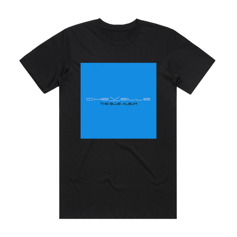 Chevelle The Blue Album Album Cover T-Shirt Black – ALBUM COVER T-SHIRTS