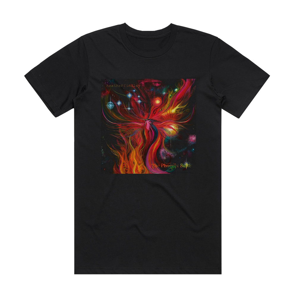 Heather Findlay The Phoenix Suite Album Cover T-Shirt Black – ALBUM ...
