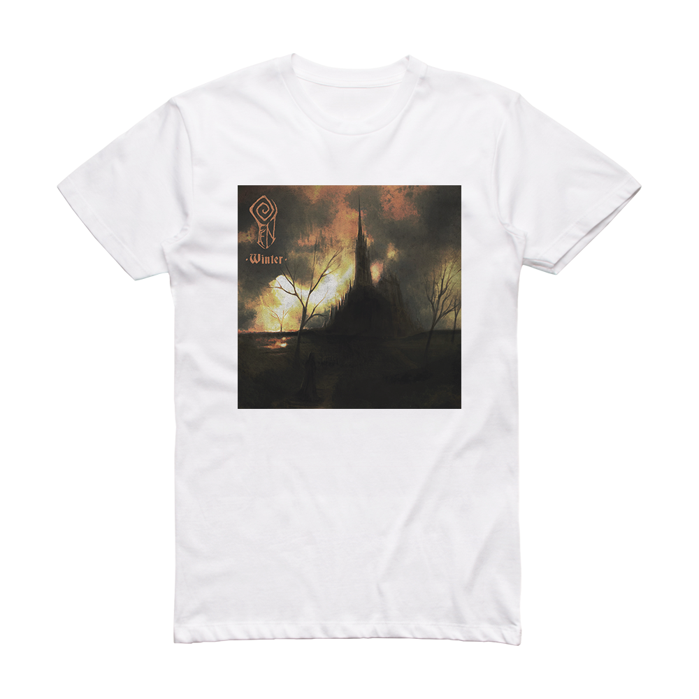 Fen Winter Album Cover T-Shirt White – ALBUM COVER T-SHIRTS