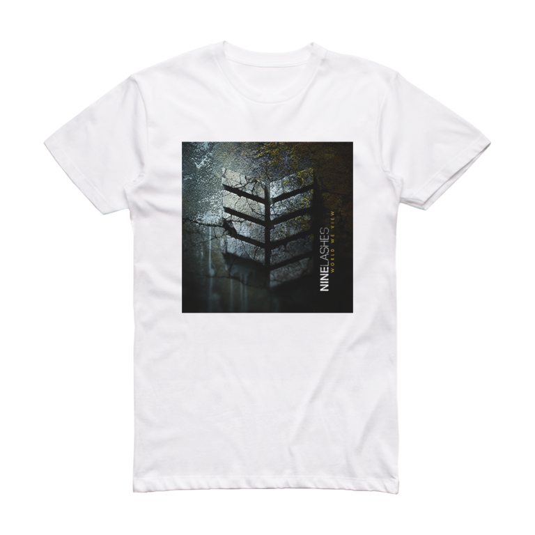 Nine Lashes World We View Album Cover T-Shirt White – ALBUM COVER T-SHIRTS