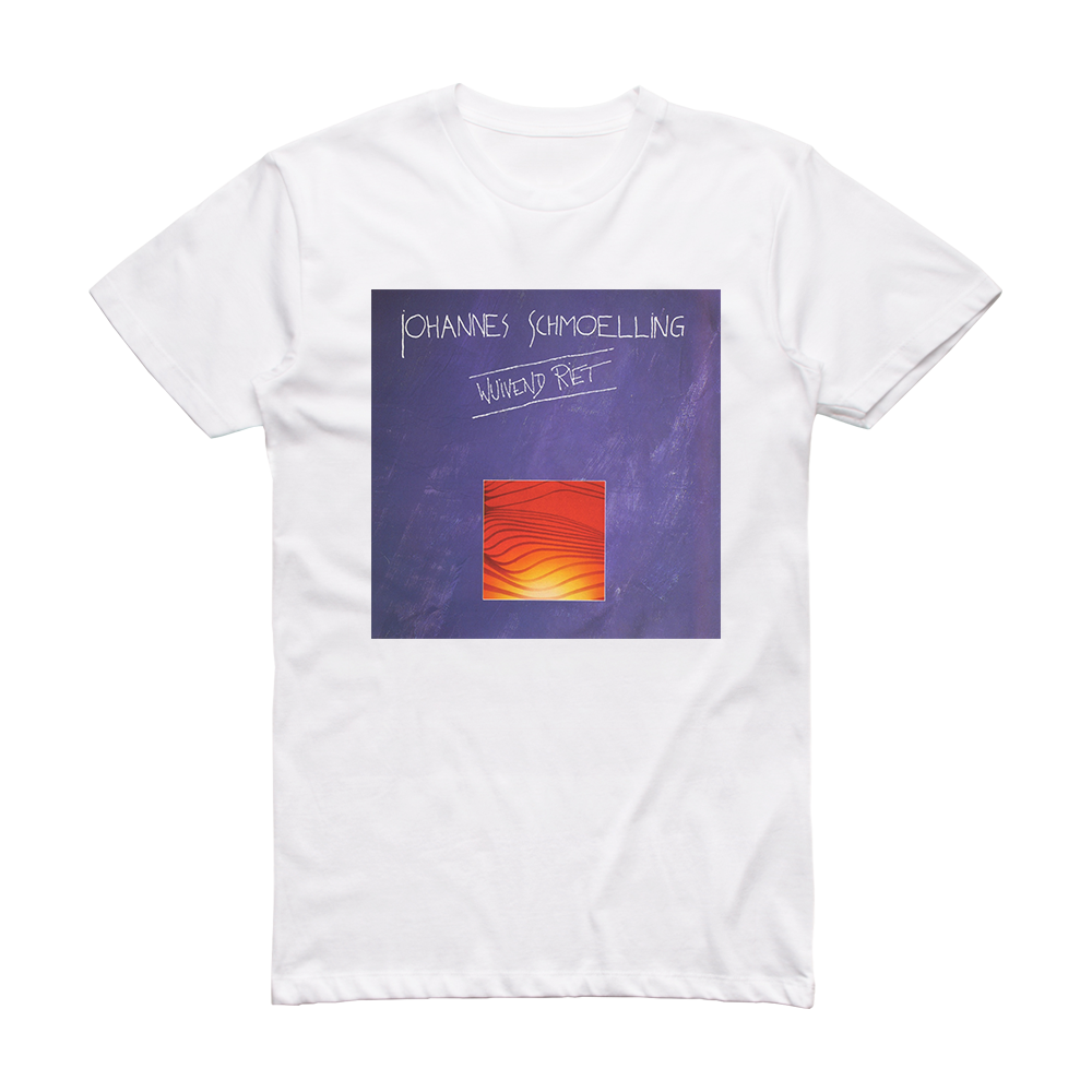 Johannes Schmoelling Wuivend Riet Album Cover T-Shirt White – ALBUM ...