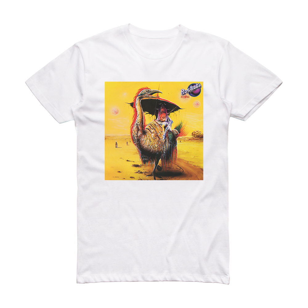 Rockets Atomic Album Cover T-Shirt White – ALBUM COVER T-SHIRTS