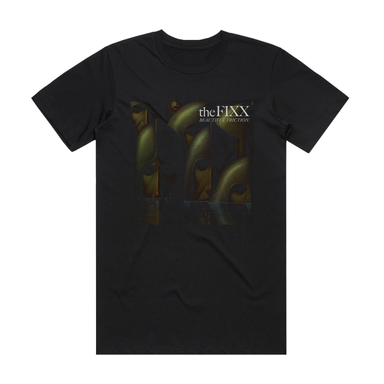 The Fixx Beautiful Friction Album Cover T-Shirt Black – ALBUM COVER T-SHIRTS