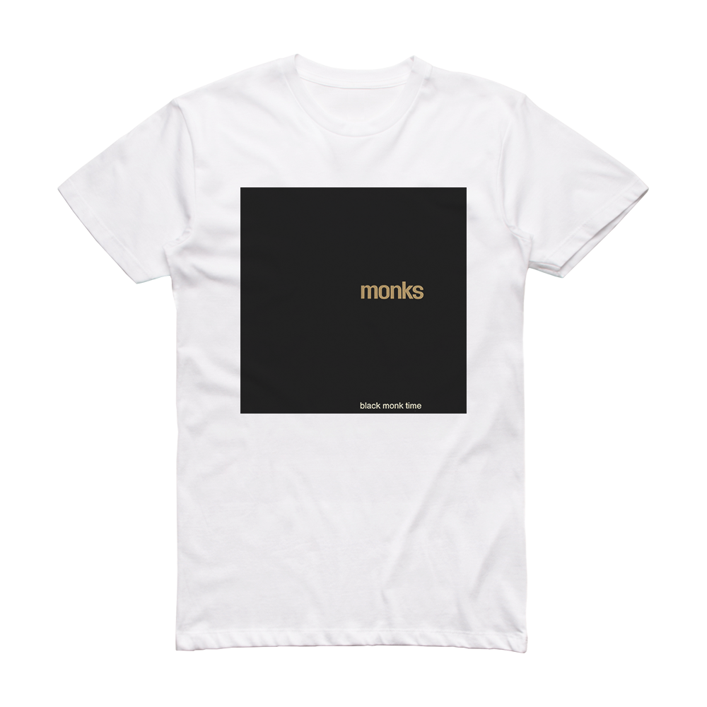 The Monks Black Monk Time Album Cover T-Shirt White – ALBUM COVER T-SHIRTS