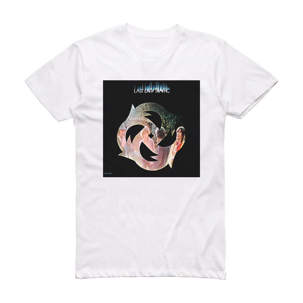 Traffic Last Exit Album Cover T Shirt White ALBUM COVER T SHIRTS