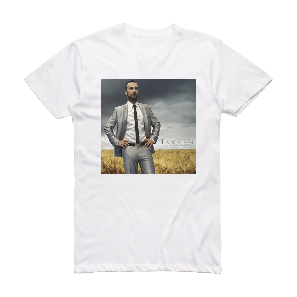 Tarkan Metamorfoz Album Cover T-Shirt White – ALBUM COVER T-SHIRTS