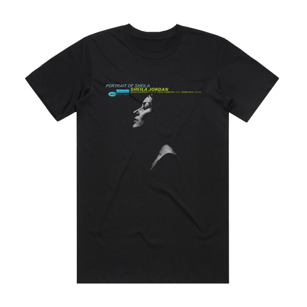 Sheila Jordan Portrait Of Sheila Album Cover T-Shirt Black – ALBUM ...