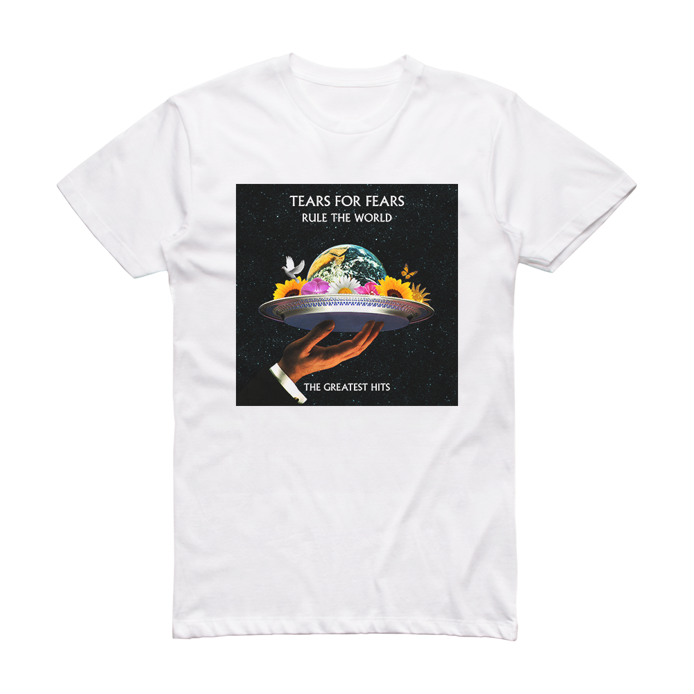 Tears For Fears Rule The World The Greatest Hits Album Cover T Shirt tears-for-fears-rule-the-world-the-greatest-hits-album-cover-t-shirt