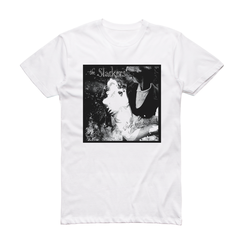 The Slackers Self Medication Album Cover T-Shirt White – ALBUM COVER T ...