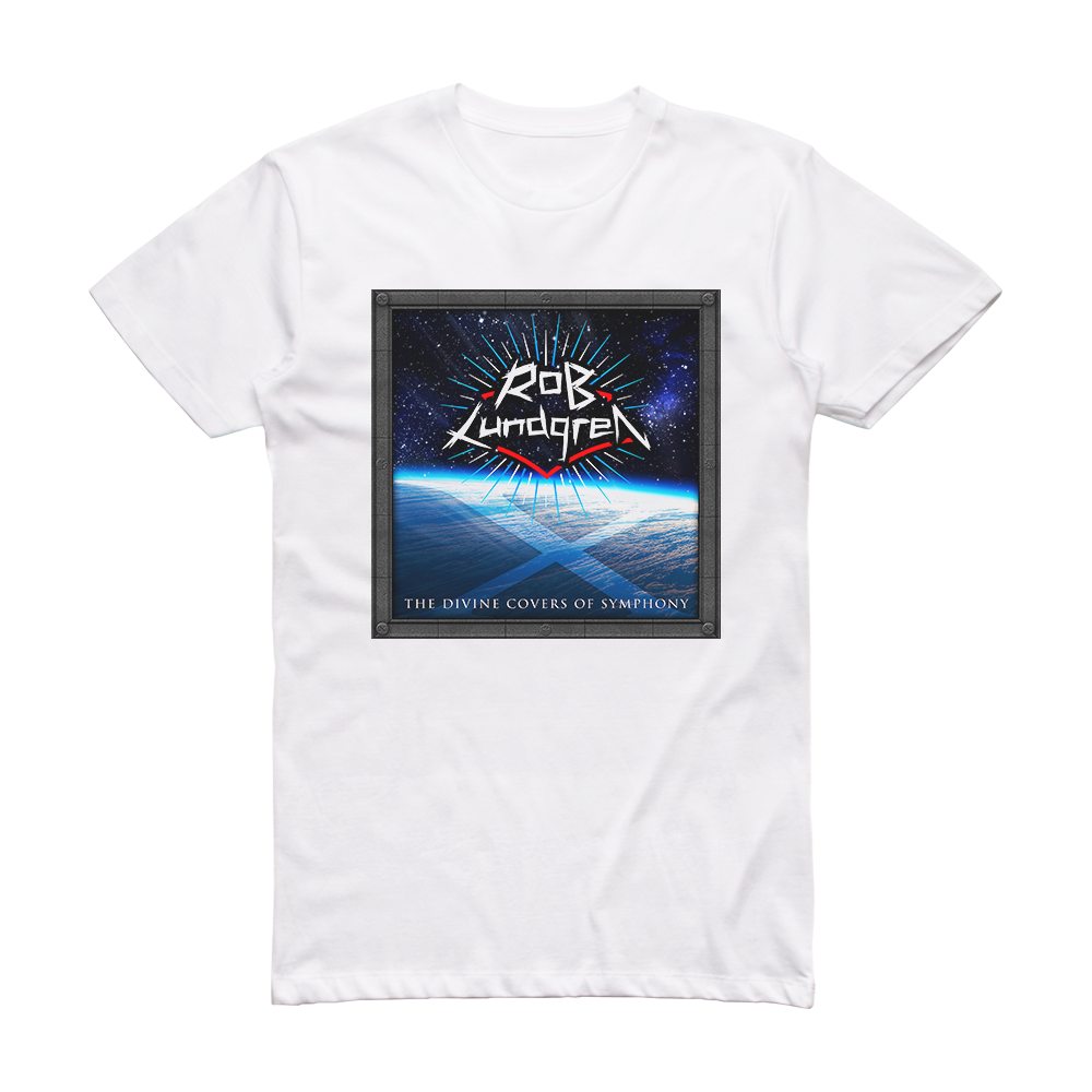 Rob Lundgren The Divine Covers Of Symphony Album Cover T-Shirt White ...