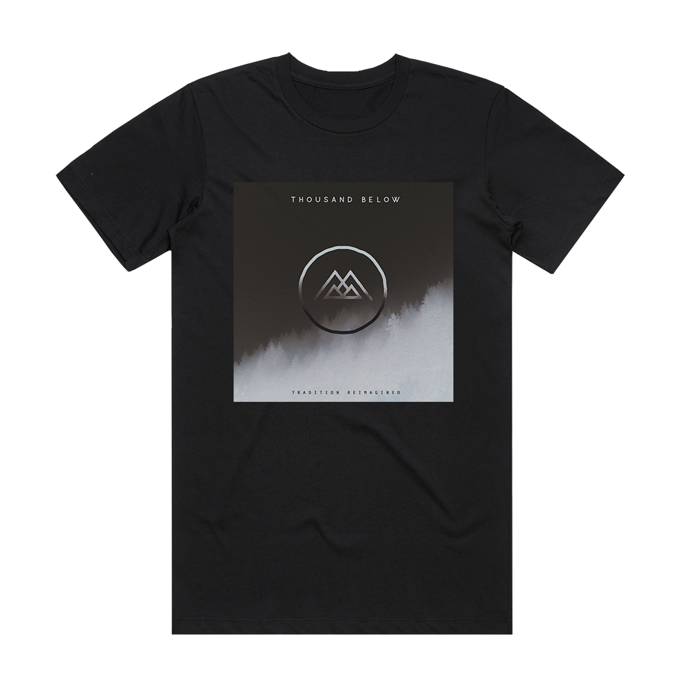 Thousand Below Tradition Reimagined Album Cover T-Shirt Black – ALBUM ...