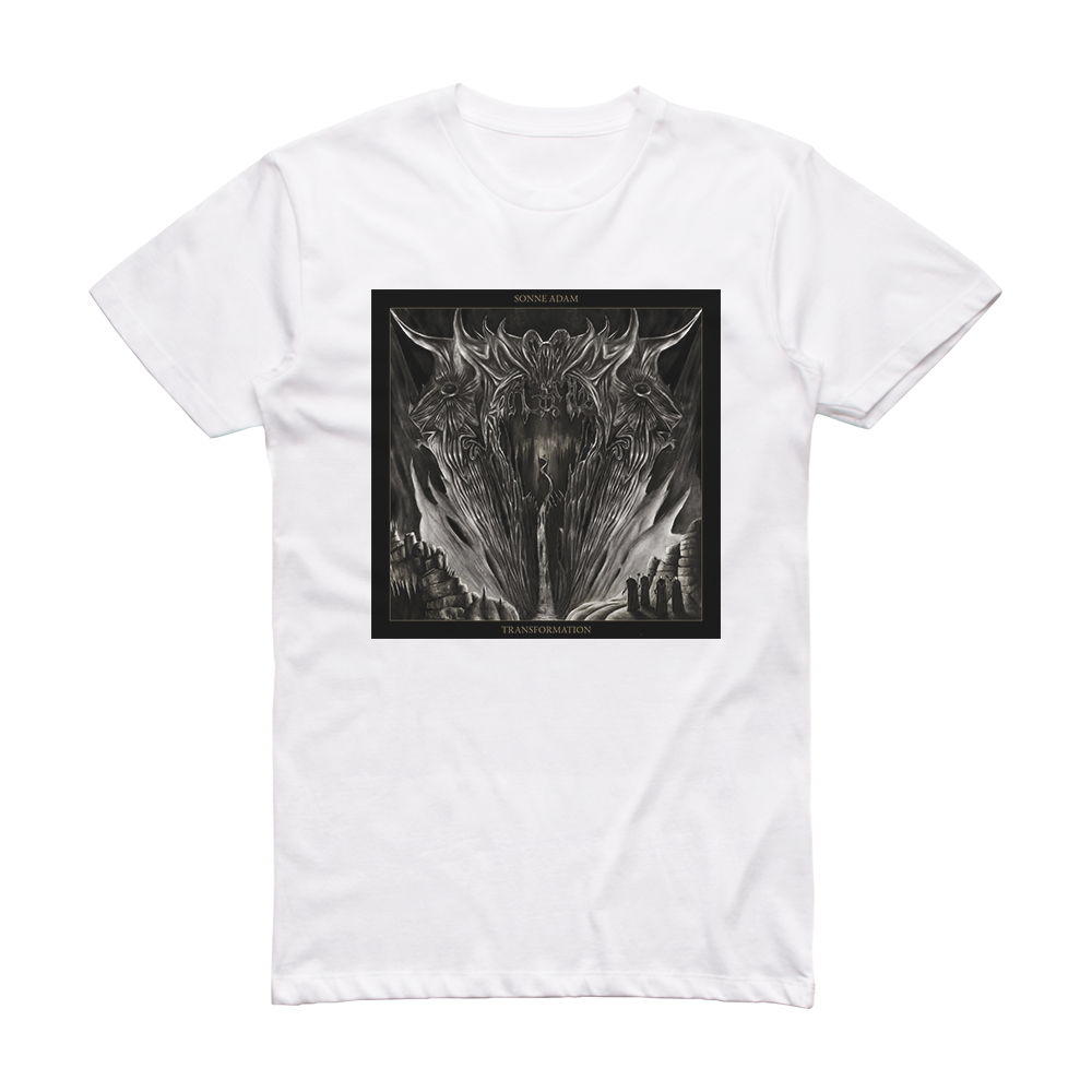 Sonne Adam Transformation Album Cover T-Shirt White – ALBUM COVER T-SHIRTS
