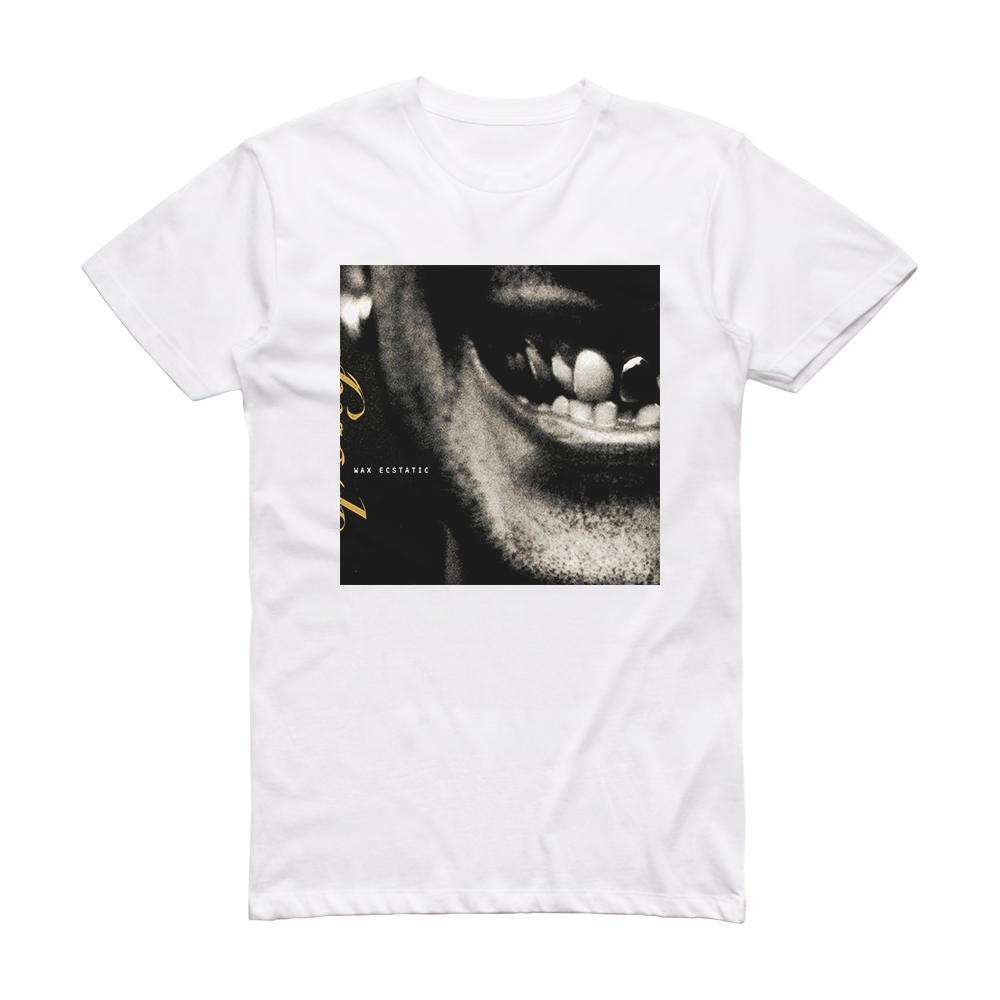 Sponge Wax Ecstatic Album Cover T-Shirt White – ALBUM COVER T-SHIRTS